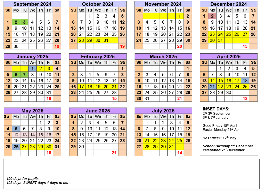 Term Dates Term Dates